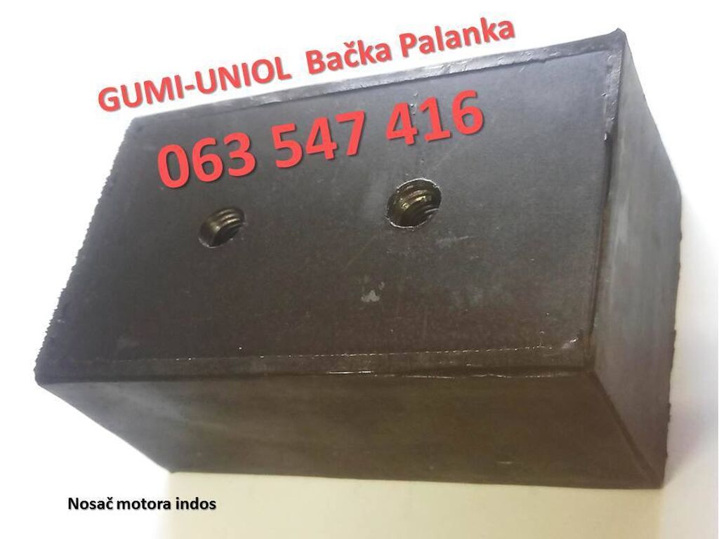 Nosač motora za viljuškar Indos dizel - Tip: gumeno‑metalni