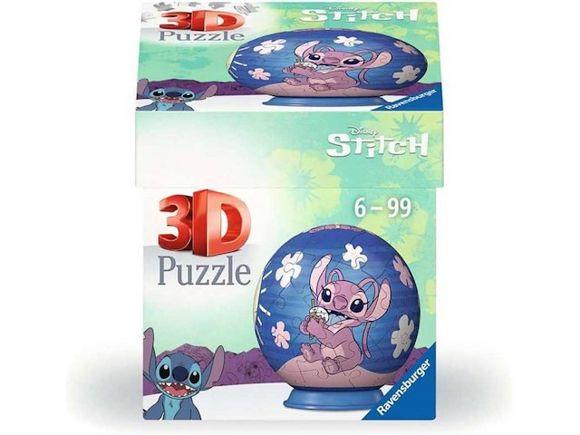 3D Puzzle slagalica Lopta 54 dela Disney Angel Ravensburger 11598