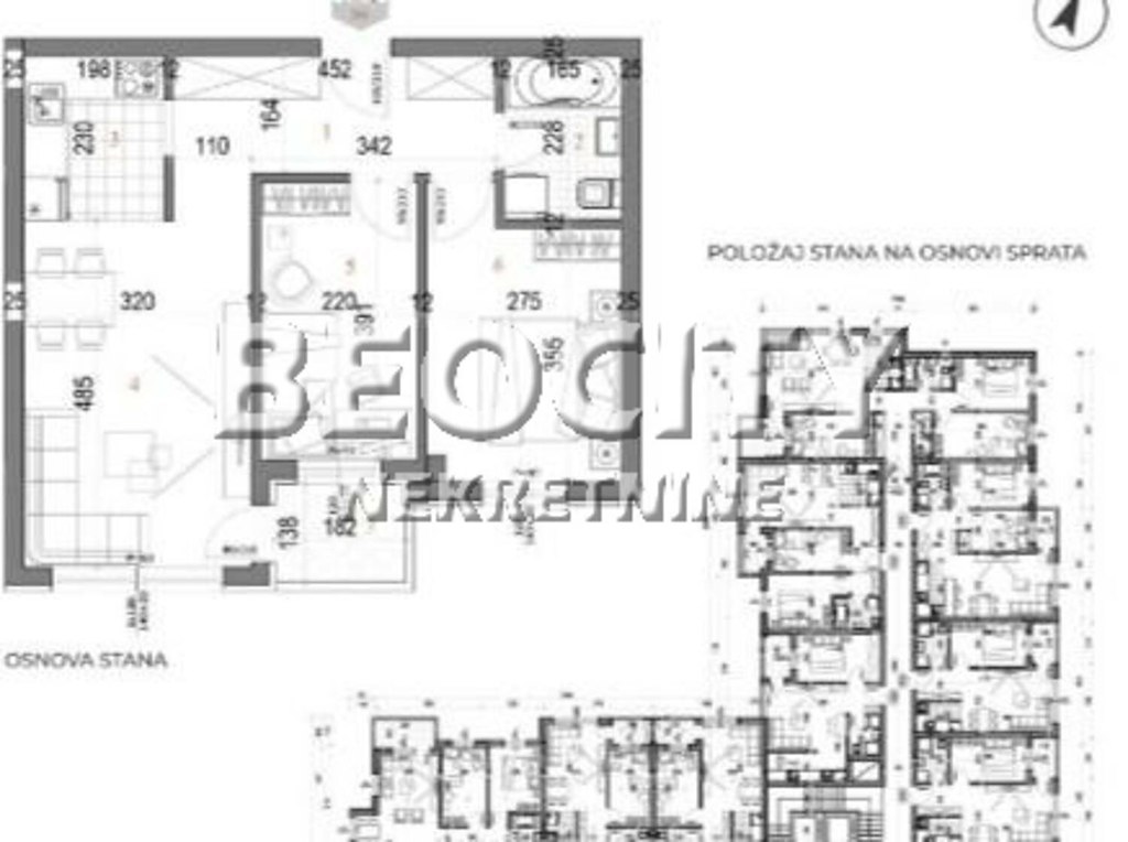 Novi Sad, Telep, Somborski bulevar, 3.0, 52m2, 117000EUR