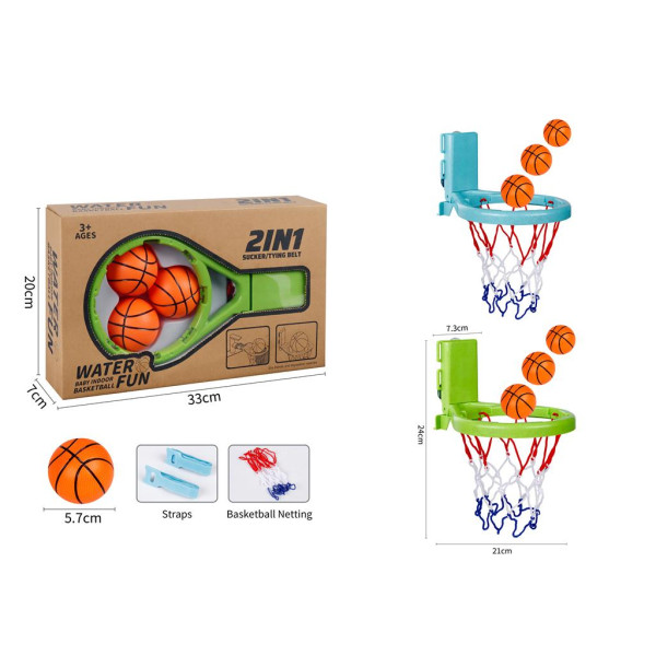 Igračka Koš obruč sa lopticama 538368