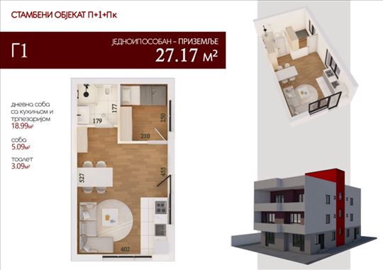 Stan,Veternik,Veternik,kv: 27.17, € 52000, ID: 100