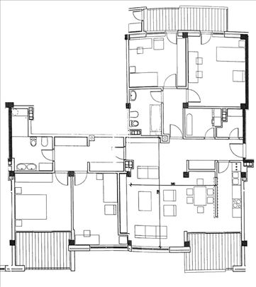 Stan,Novi Sad,Centar,kv: 163.00, € 530000, ID: 100