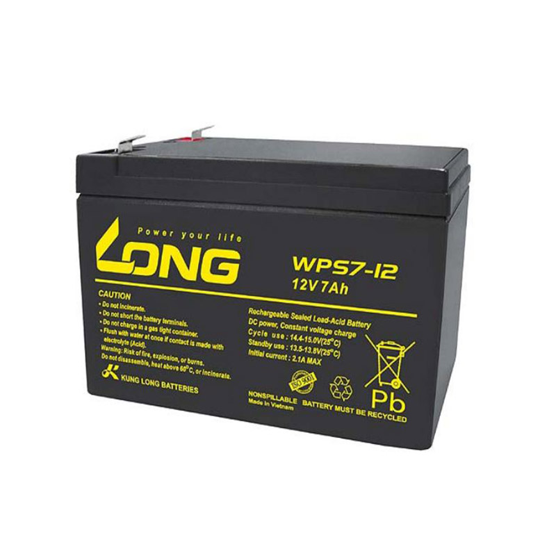 Baterija Long 12V 7Ah