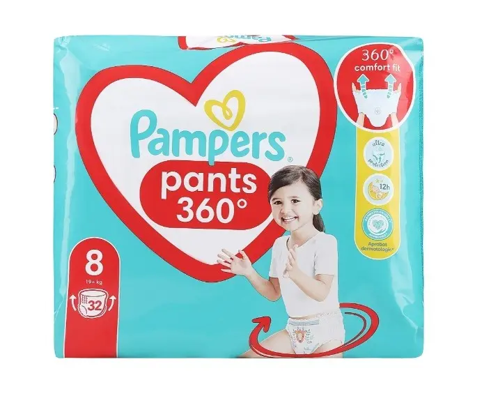 Pampers Pelene Pants, S8, 19+kg, 32 komada