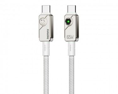 REMAX Kabl Swift Fast charging braided data cable 1.2M C36 65W(C-C) beli