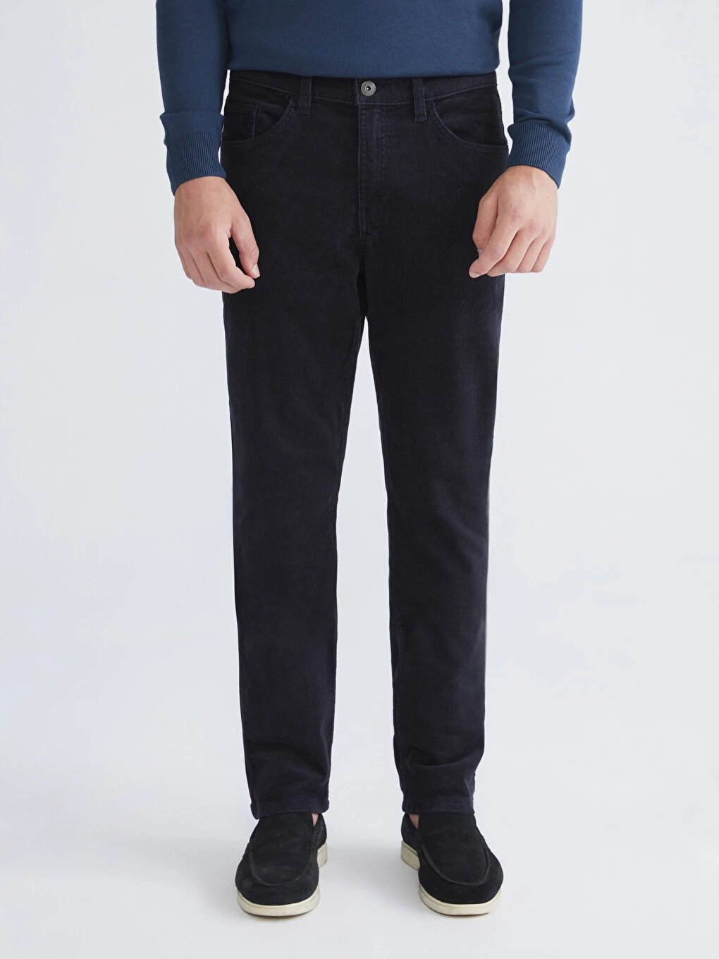 LCWAIKIKI Classic Standardni Kroj Somotne Chino Pantalone Za Muškarce