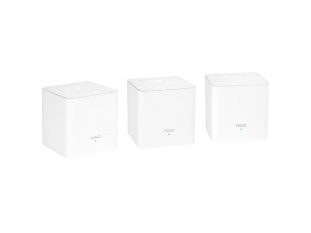 Tenda MW3 (3pack) AC1200 Whole Home Mesh WiFi System, Wi-Fi5, 2.4G: 300Mbps, 5G: 867Mbps