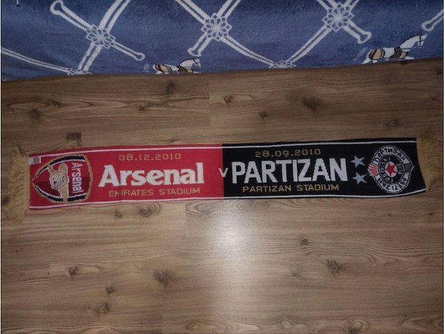 Stadionski sal Partizan vs Arsenal 2010. godina LS