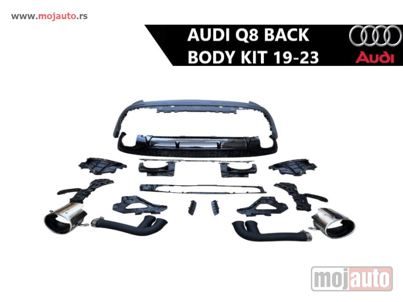 Audi Q8 zadnji body kit 19-23