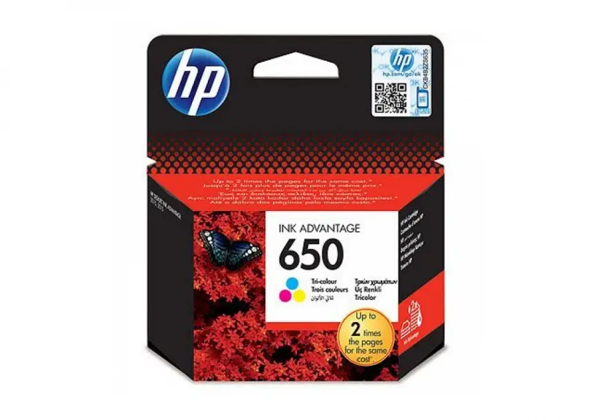 SUP HP INK CZ102AE Tri-colour No.650