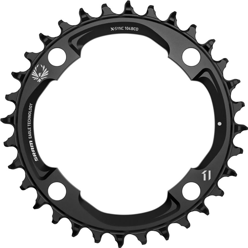 SRAM X-Sync Eagle 1x12s Chainring 104mm Black 34 T