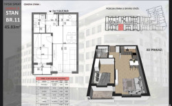 Prodajem Stan-Apartman, Sajam, Novi Sad, €163.900