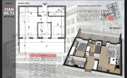 Prodajem Stan-Apartman, Sajam, Novi Sad, €182.750