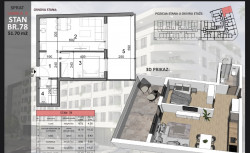 Prodajem Stan-Apartman, Sajam, Novi Sad, €172.400