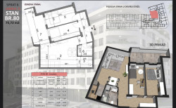 Prodajem Stan-Apartman, Sajam, Novi Sad, €206.700