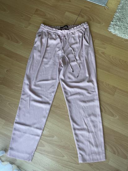ZARA Basic puder roze pantalone