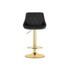 Oskar Barska stolica Kast black / gold baza