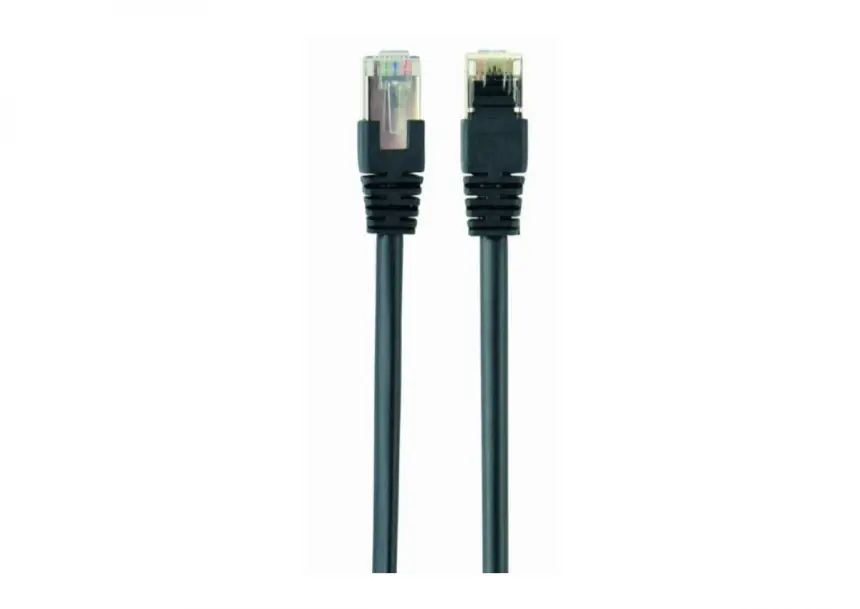 PP22-0.5M/BK Gembird Mrezni kabl FTP Cat5e Patch cord, 0.5m black
