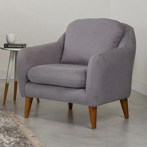 Soli Berjer - Grey Grey Wing Chair