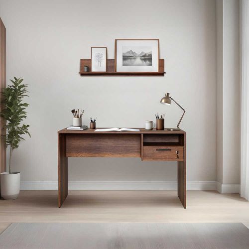 Walnut Study Desk Cms-510-Oo-1