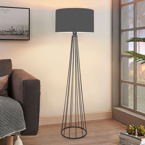 AYD-3041 Antracitna Podna Lampa