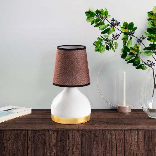 Yıldo - 8024 Bela i Braon Stočna Lampa