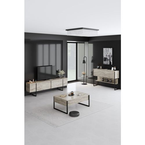 Luxe Set - Travertine i Crni Travertin