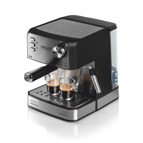 HAEGER CM-85B.011A APARAT ZA ESPRESSO KAFU 20 BARA INOX