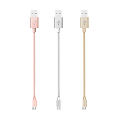 KABAL USB MICRO JELLICO GS-03 0.3M 3.1A GOLD