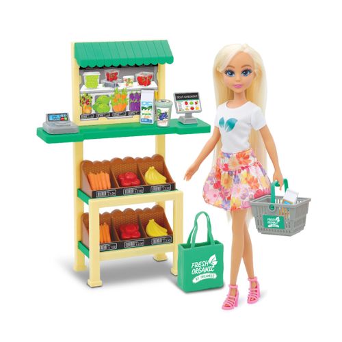 Dreameez Supermarket set s lutkom