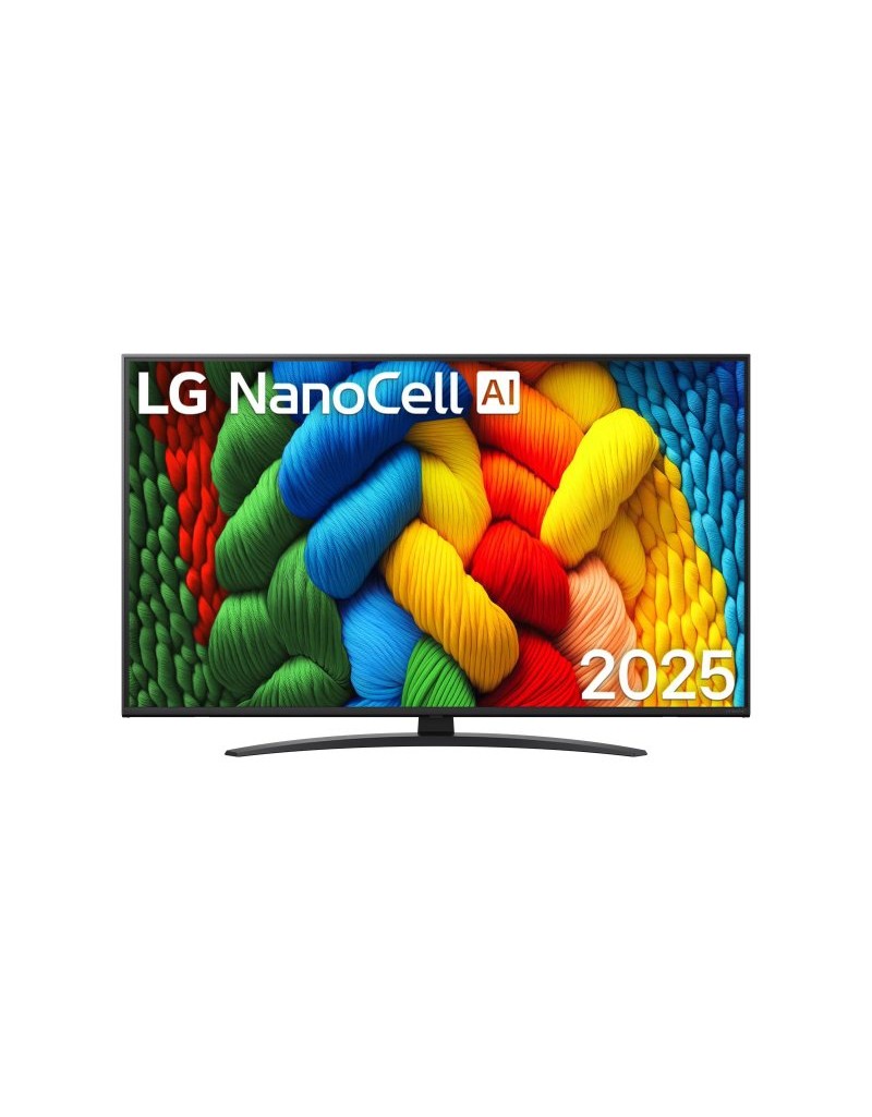 LG 43NANO81A3A NanoCell 43" 4K Ultra HD smart webOS 25 crna