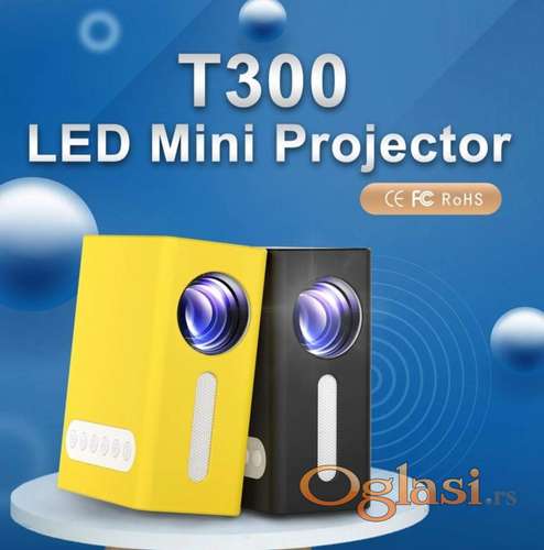 T300 mini LED projektor Mali i prenosiv
