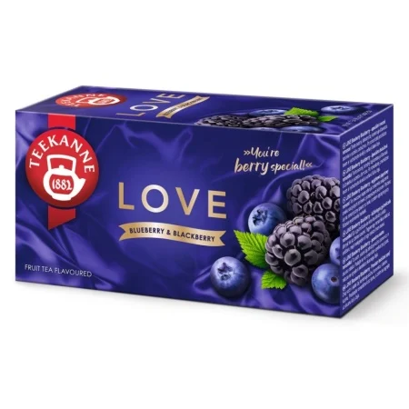 Teekanne Love Blueberry & Blacberry borovnica i kupina čaj 45g