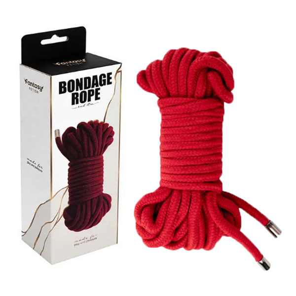 FF Bondage rope 10m red