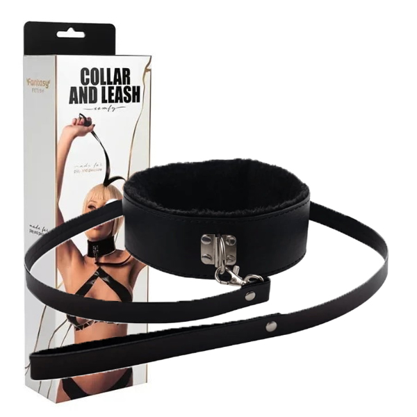 Collar and leash comfy