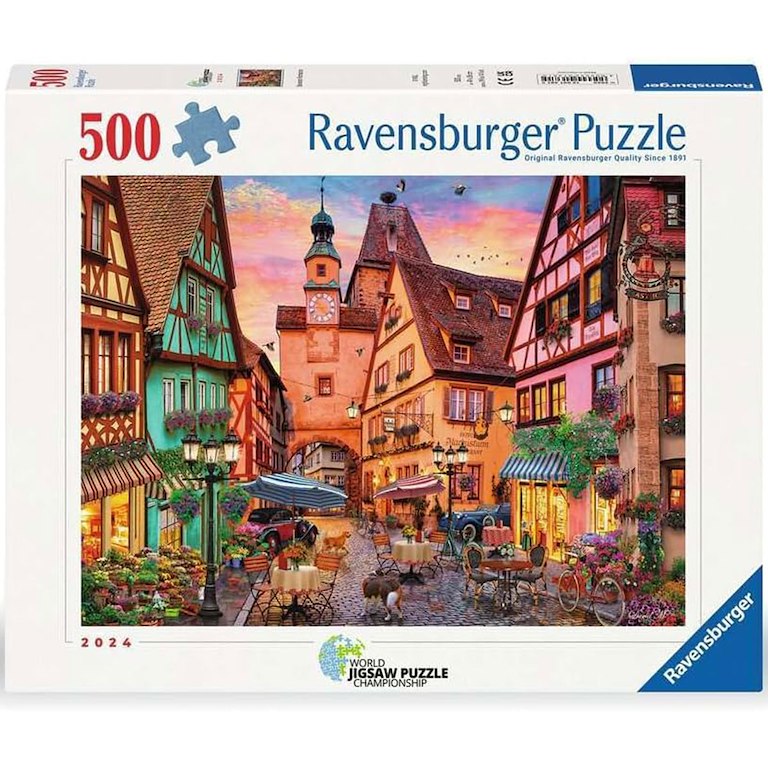 Ravensburger puzzle (slagalice) - 500pcs Bavarska romansa RA12001381