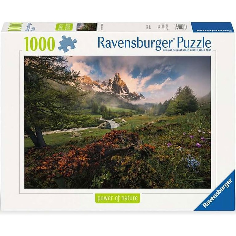 Ravensburger puzzle (slagalice) - 1000pcs Dolina Klare RA12000074