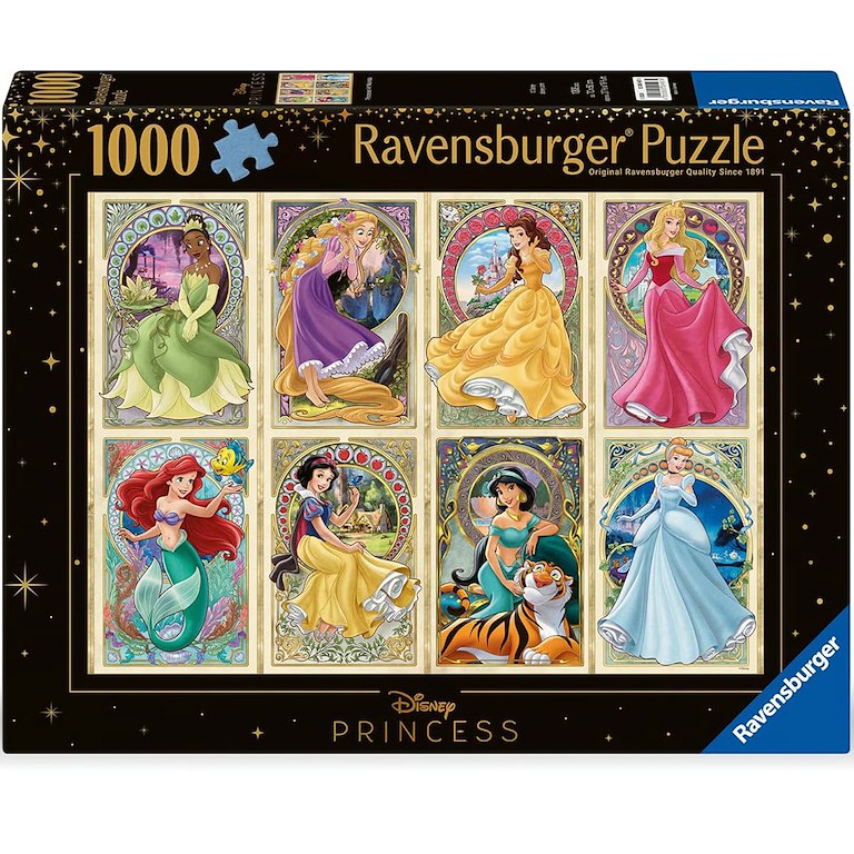 Ravensburger puzzle (slagalice) - 1000pcs Princeza u secesijskom stilu RA12000497