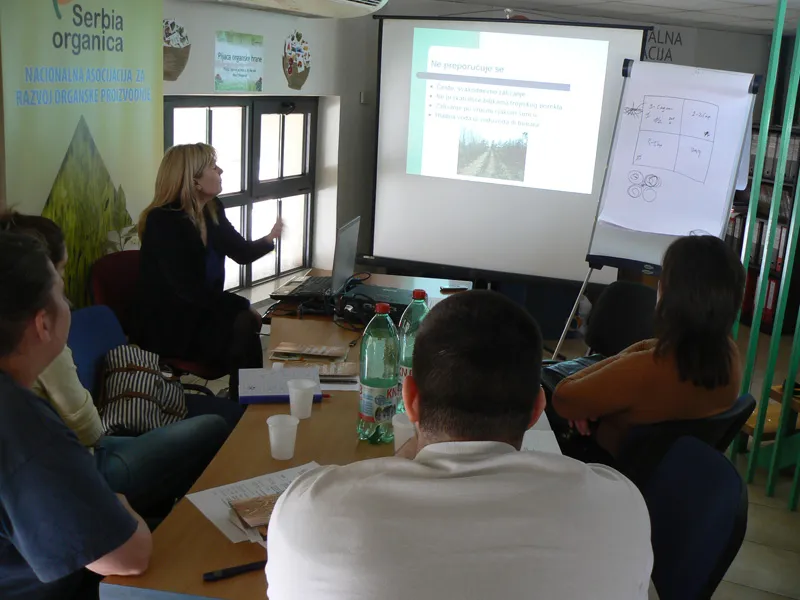 ŠKOLA POČETNI NIVO Organska bašta od nule, samostalno učenje