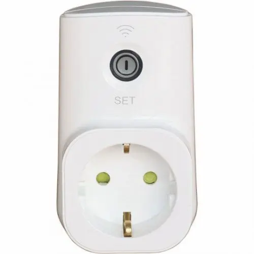 Pametna utičnica wifi smart plug 16a 2.4ghz, Bela pm-204