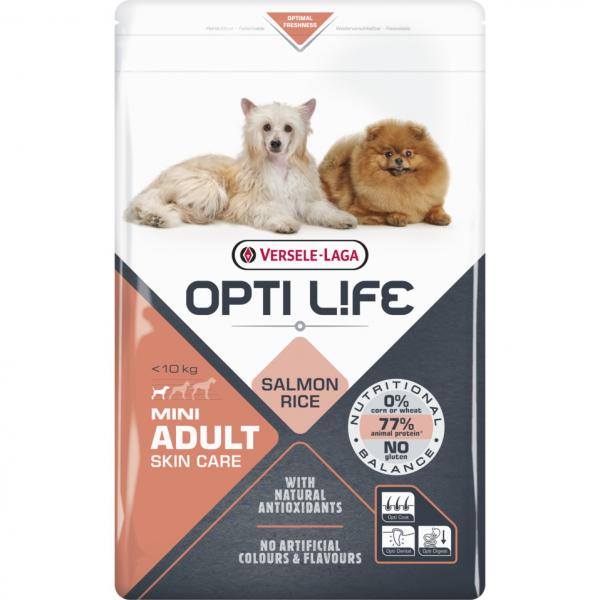 Opti Life Adult Skin Care Mini – 2,5 kg