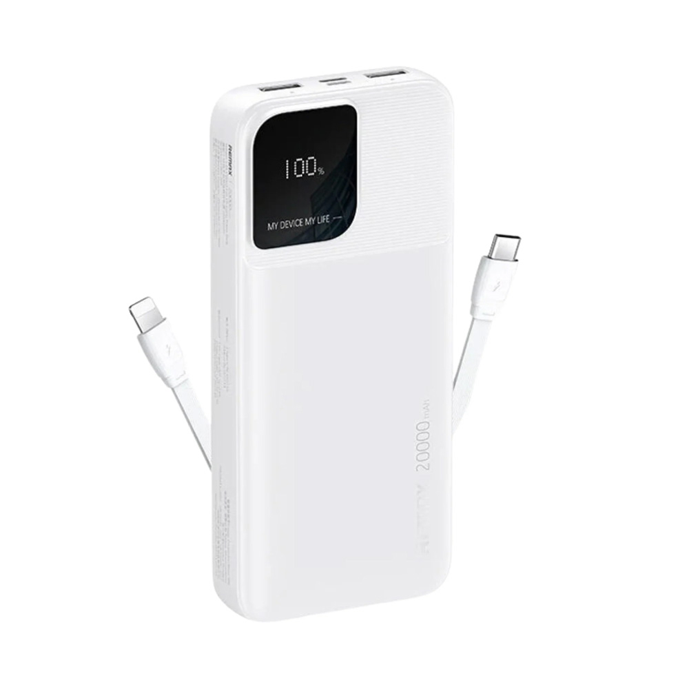 Back Up baterija (univerzalna) REMAX Rellaen Series RPP-658 fast 20000mAh 2.4A beli (MS)