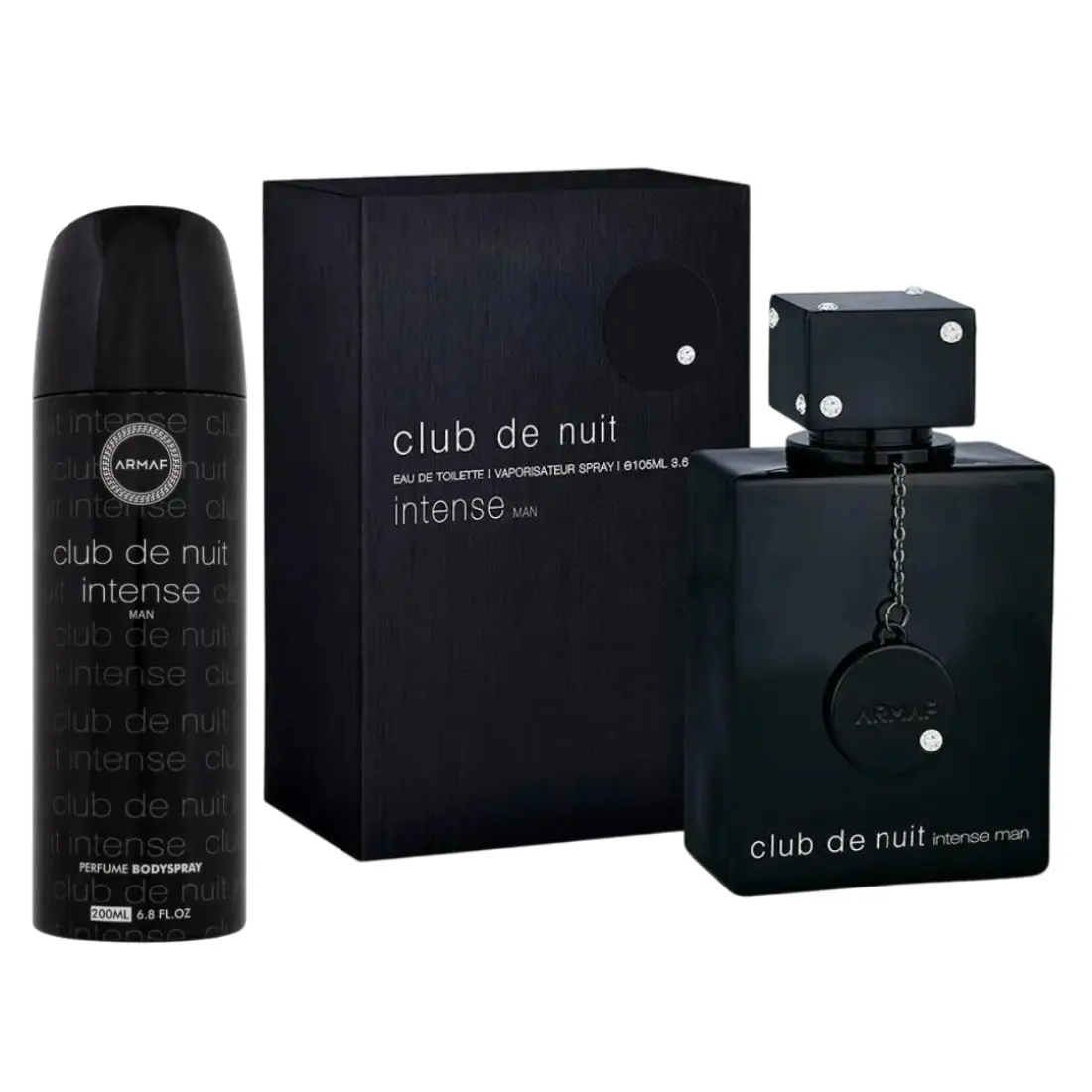 Armaf Muški set Club de Nuit Intense, Toaletna voda 105 ml + Dezodorans 200 ml