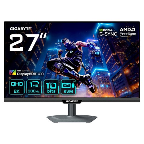 Gigabyte 27″ M27Q3 SS IPS QHD OC 320Hz Gaming Monitor