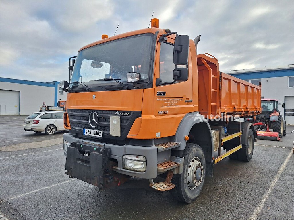 Prodaje se Mercedes-Benz AXOR 1833 AK 4X4 kiper na aukciji