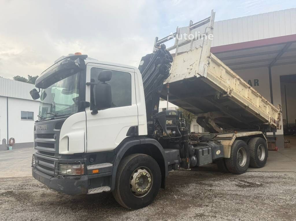 Scania P 380 Hiab 166 kiper