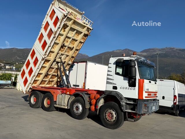IVECO Eurotrakker 410E44H Ribalt Trilaterale Minerva kiper