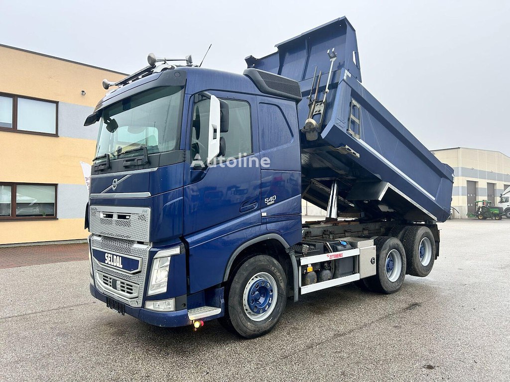 Volvo FH540 6X4 EURO6 + RETARDER + LIFTING AXLE kiper