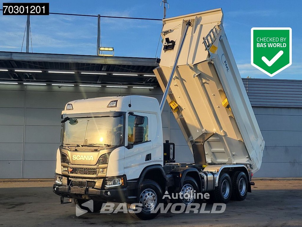 Novi Scania P420 8X4 NEW 18m3 KH Tipper Big-Axle Steelsuspension Automatic E kiper