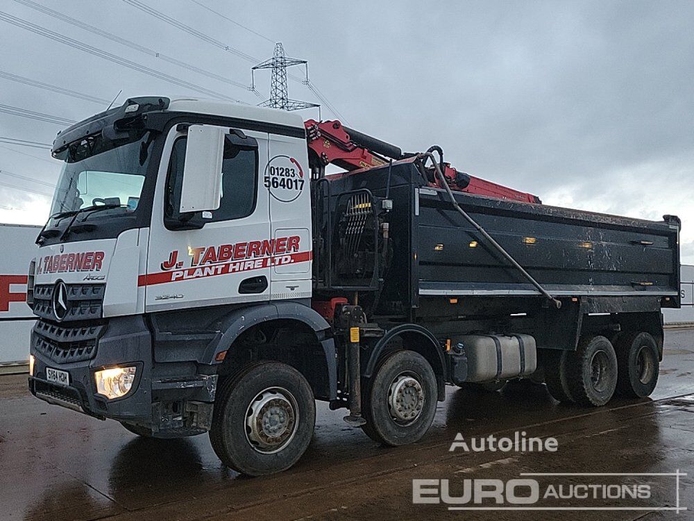 Prodaje se Mercedes-Benz Arocs 3240 kiper na aukciji